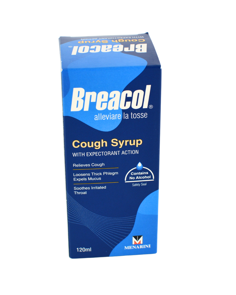 Breacol Cough Syrup With Expectorant Action 120ml – Nam Huat Lee